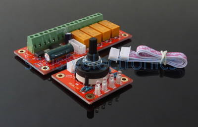 NEW Relay-type 4-way Audio Signal Select Source Switch Input Selection ...