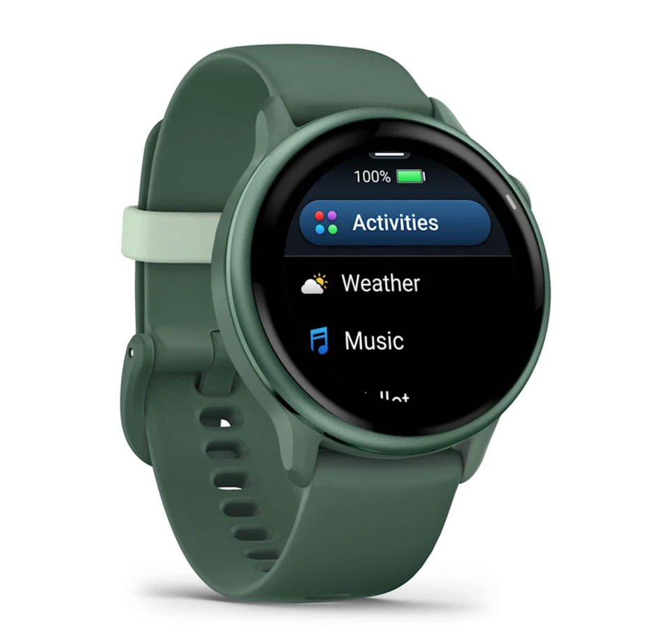 Garmin vivoactive 6 Jasper Green GPS Smartwatch with Silicone Band 010 ...