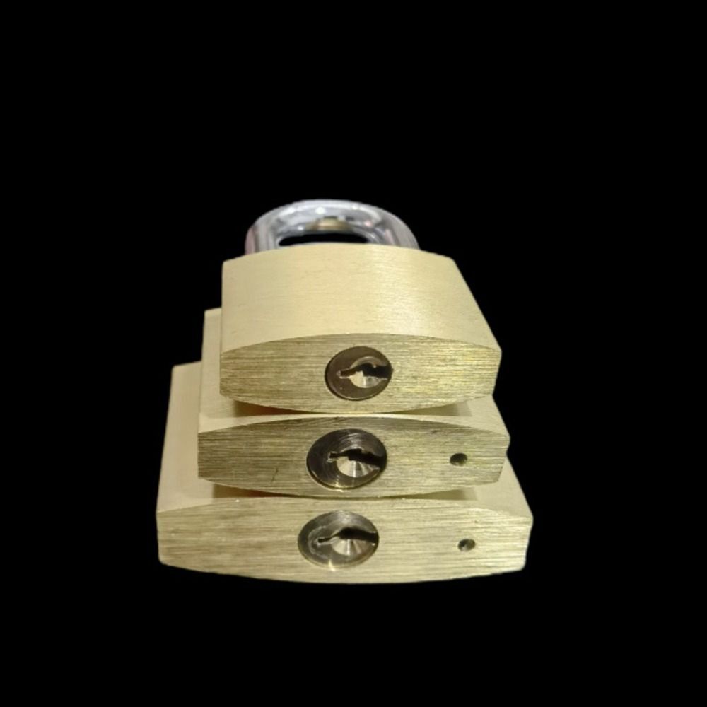 Hardware Copper Padlock Small Brass Padlock Copper Lock Locker Case ...