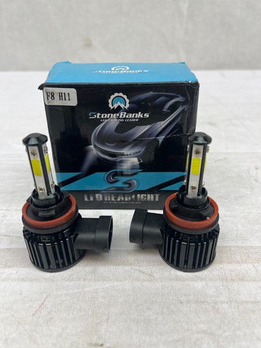 Stone Banks LED Headlight Pair F8 H11 AM17 | eBay