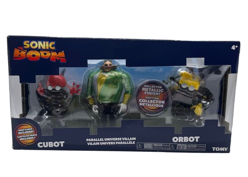 Sonic Boom Parallel Universe Villain Mirror Eggman Cubot Orbot Metallic ...