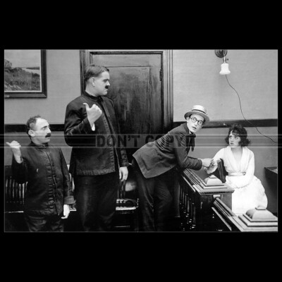 Photo F.021464 BEBE DANIELS BUD JAMISON HAROLD LLOYD (ASK FATHER) 1919 ...