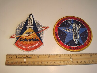 NASA STS-1 and STS-5 Patches | eBay