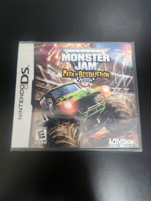 Monster Jam: Path of Destruction (Nintendo DS, 2010) Factory Sealed ...