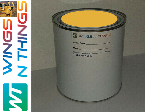 Tractor Machinery Enamel Gloss Metal Paint CATERPILLAR HIGHWAY YELLOW ...