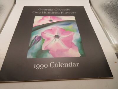 Georgia O'Keeffe 100 Flowers: 1990 Engagement Calendar by O'Keeffe ...