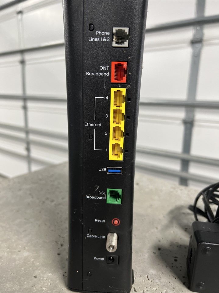 AT&T U-Verse Pace 5268AC Gateway Internet Wireless Modem Router With ...