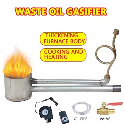 Waste Oil Burner Old Motor Oil Stove Cooking Heating Furnace Burning ...