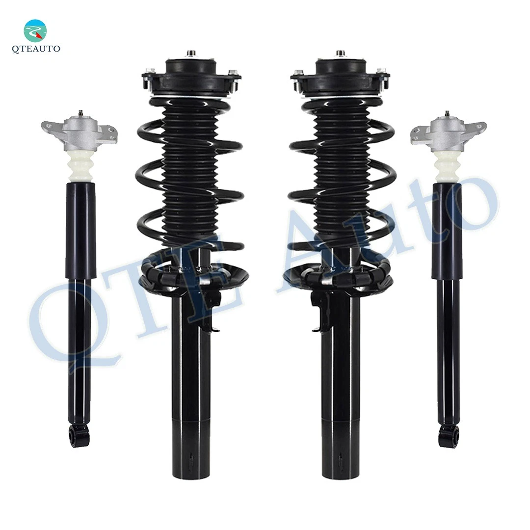 CORTECO Set Front Quick Strut-Rear Shock Kit For 2011-2014 Volkswagen ...