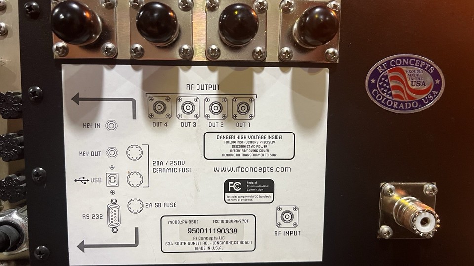 Alpha 9500 Autotune Full Legal Limit Linear Amplifier 1500W | eBay