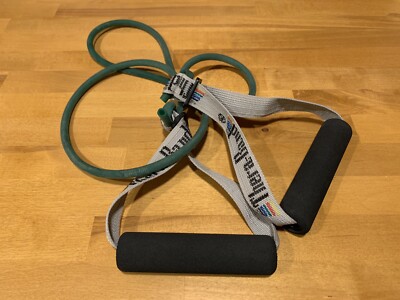 Theraband Soft Handles with 2 green bands | eBay