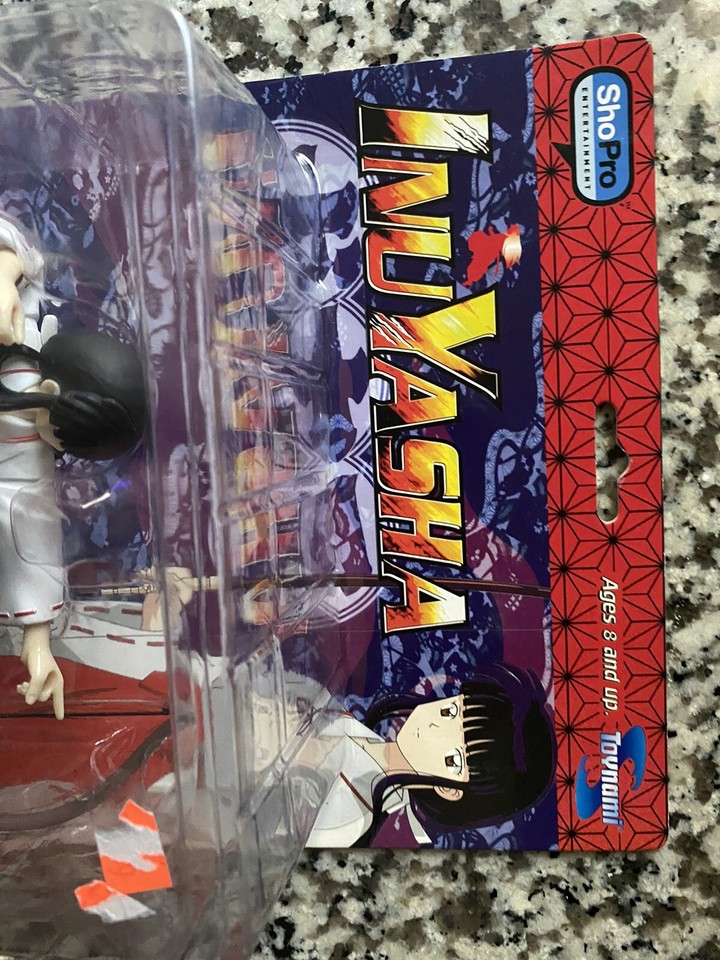 INUYASHA Human Form & KIKYO - Anime Toynami 2004 Action Figure new ...