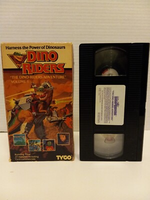 Dino Riders The Dino Riders Adventure Volume 1 Tyco VHS 1987 | eBay