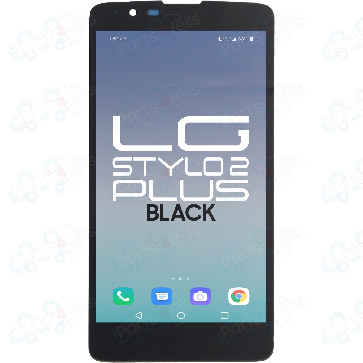New LCD Display With Touch Screen Black Compatible For LG Stylo 2 Plus ...