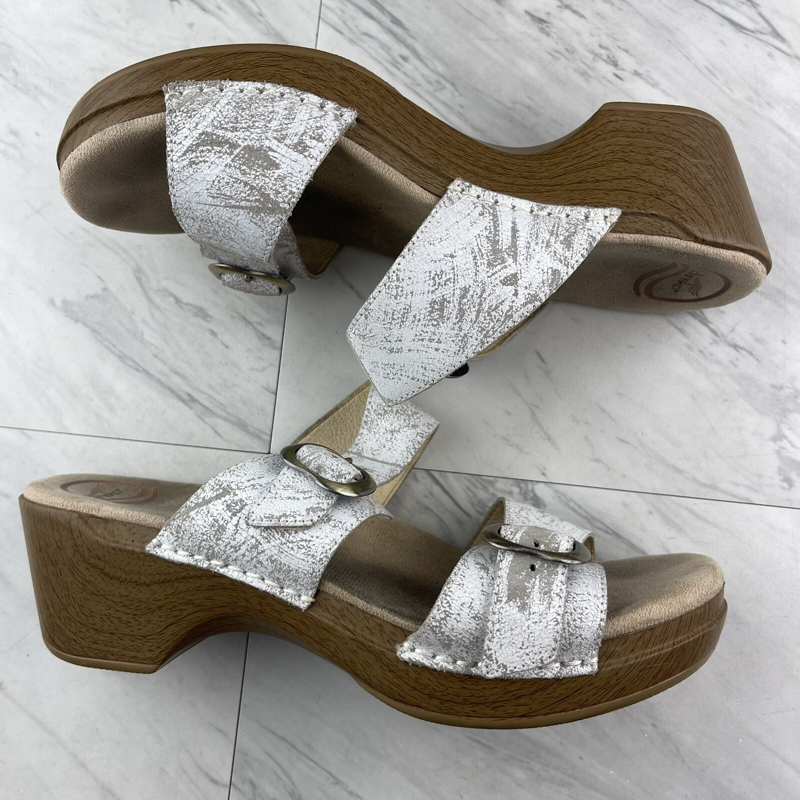 •Dansko Women Sophie Comfort Leather Clog sandals 984… - Gem