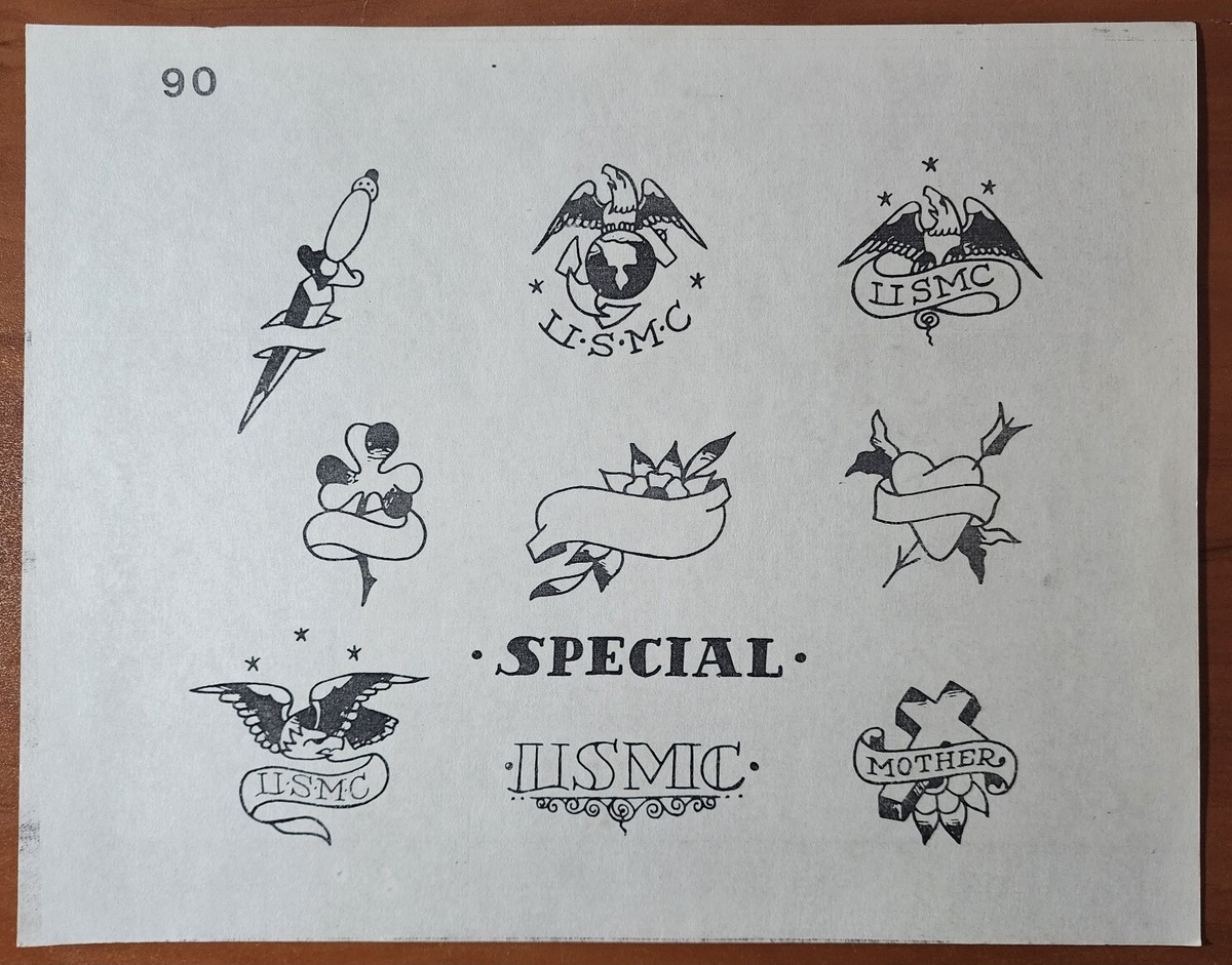 Usmc Traditional Tattoos Marine Corps Eagle Globe And Anchor Tattoo.