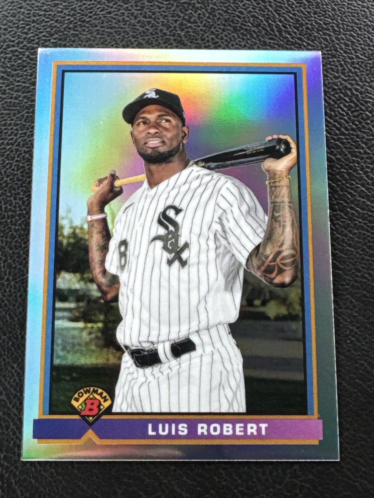 2021 Bowman LUIS ROBERT "CHROME 1991 BOWMAN” Insert Card #91B-LR | eBay