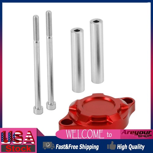 CNC ALU Starter Motor Cover Red for Honda Grom 125 Monkey 125 Dax 125 ...