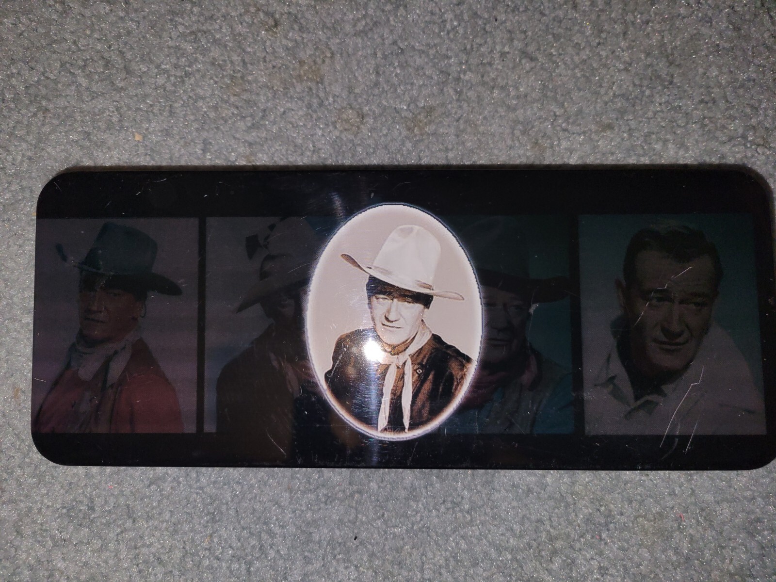 Commemorative John Wayne Pocket Knife & Belt Buckle S… - Gem