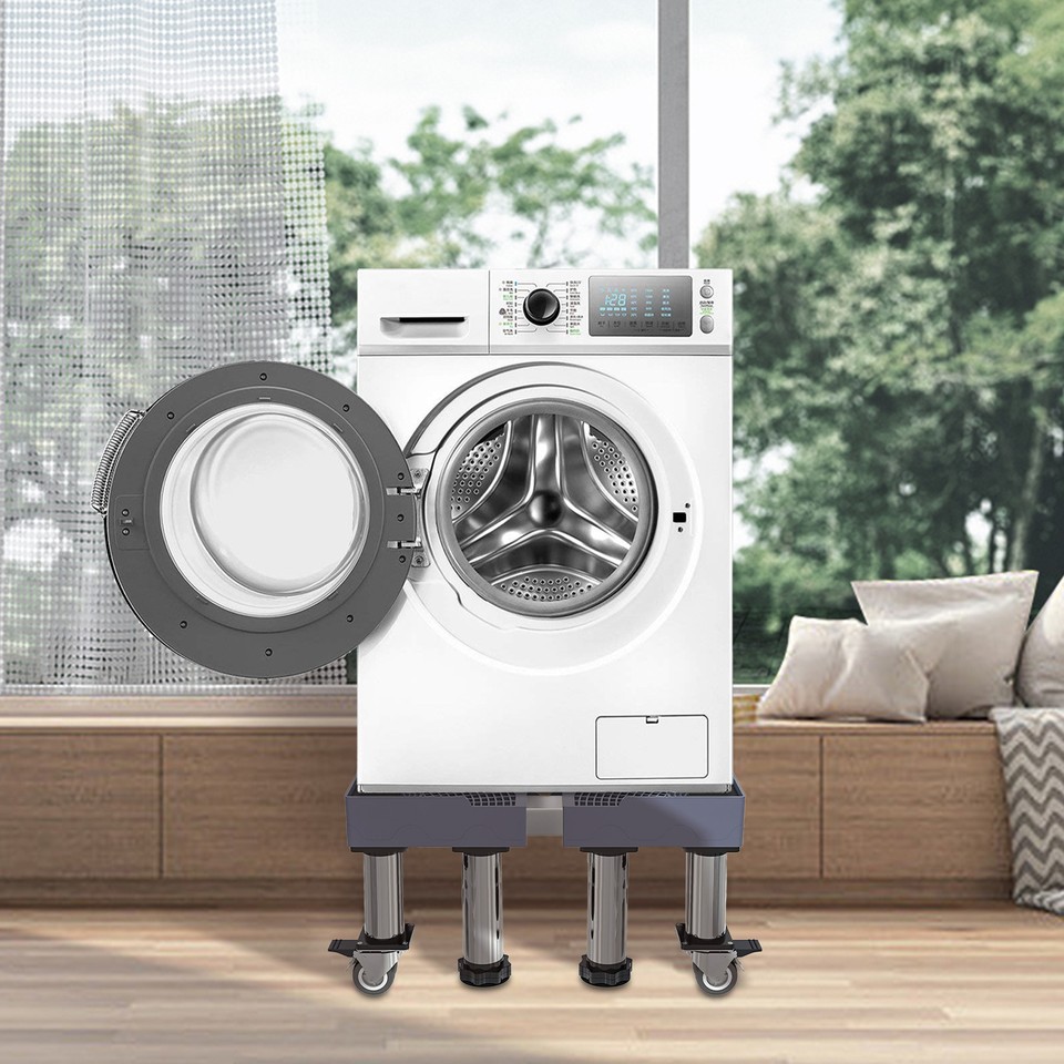 Stainless Steel Washer Pedestal Dryer Stand Pedestal Washing Machine ...