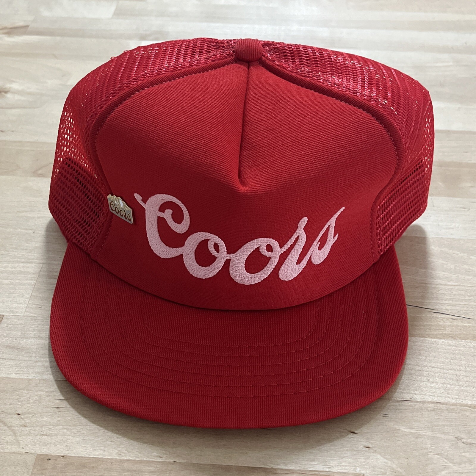 1980s Old Vintage COORS LIGHT BEER COORS SNAPBACK TRU… - Gem