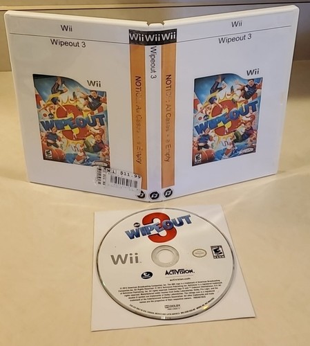ABC Wipeout 3 (Nintendo Wii, 2012) ACTIVISION Fun Video Game TESTED and ...