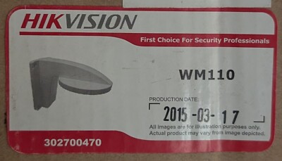 10x (Lot of 10) Hikvision WM110 Indoor Wall Mount - SAME DAY SHIPPING ...