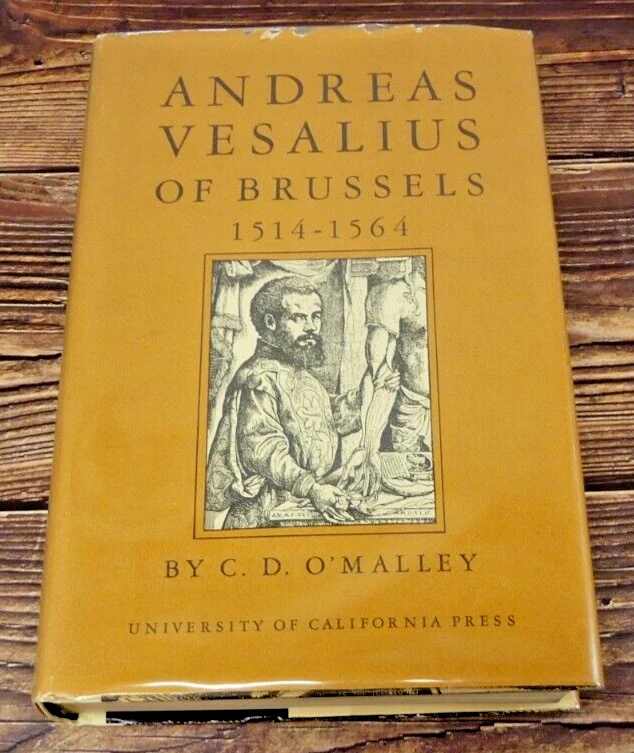 Andreas Vesalius Book Cover