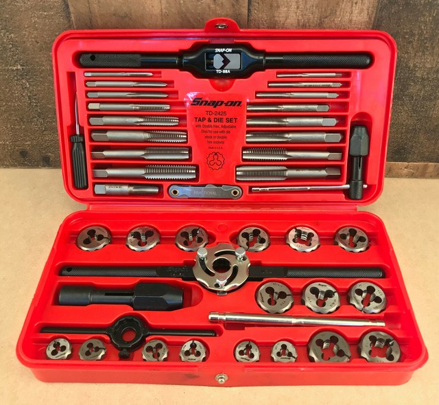 Snap-on 41 PC USA Tap and Die Set TD2425 for sale online | eBay