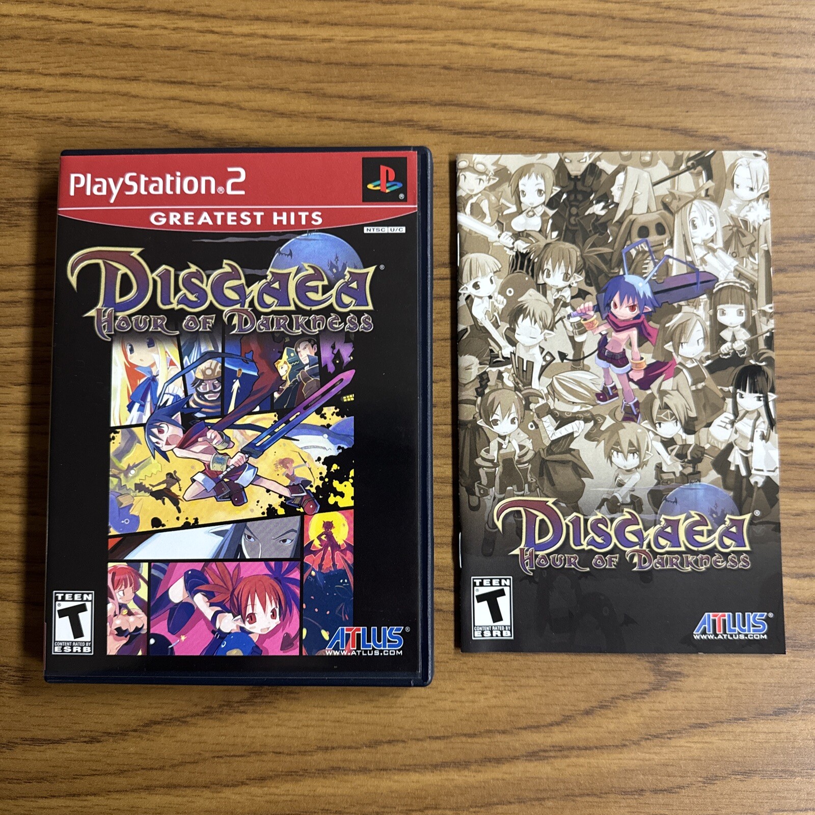Disgaea Hour of Darkness (PlayStation 2 PS2 2003) Complete w/ Manual ...
