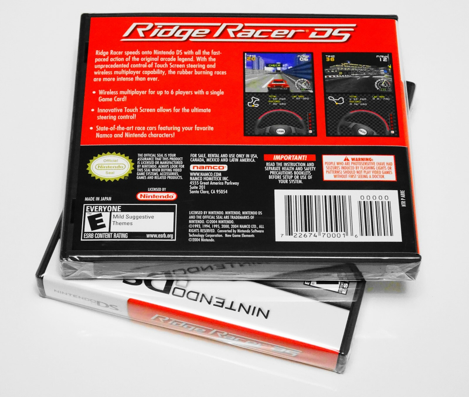 RIDGE RACER 🏎️ (Nintendo DS) 2DS 3DS 🚩 NEW FACTORY SEALED MINTY "VERY ...