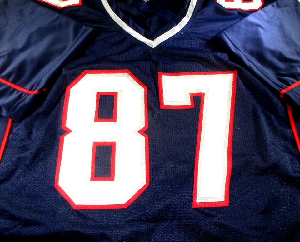 Rob Gronkowski / Autographed New England Patriots Custom Football ...