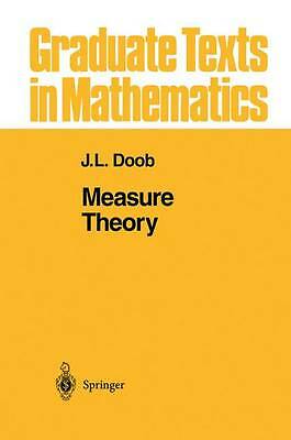 Measure Theory by J.L. Doob (Hardcover, 1993) for sale online | eBay