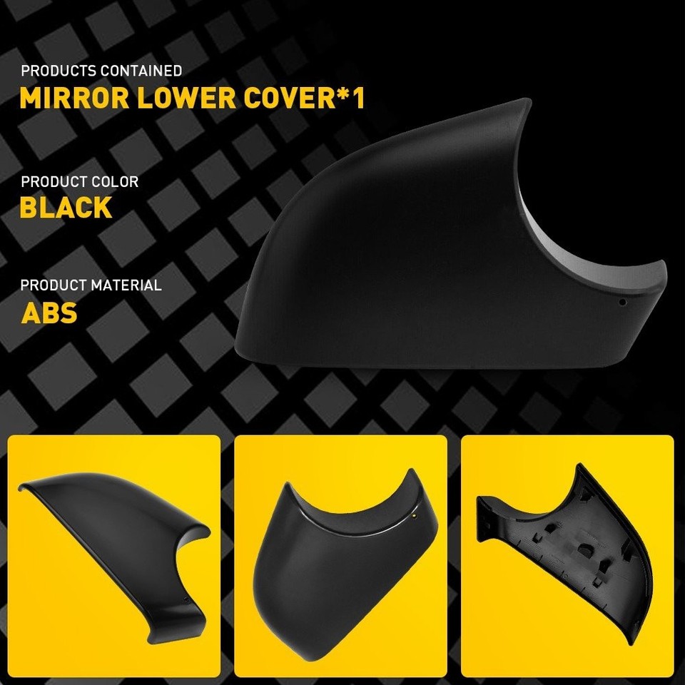 For Tesla Model Y-Right Passenger Side Door Wing Mirror Cover Lower ...