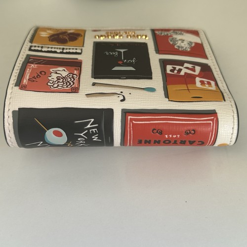 Kate Spade Morgan Matchbox Matchbook Bifold Small Embossed Wallet ...