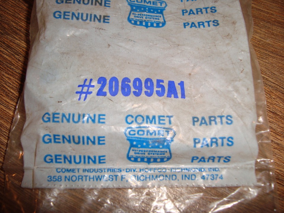 NEW Comet Clutch Weight 206995A1 206995 Cam Arm | eBay