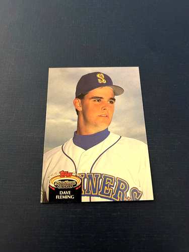 1992 Stadium Club Baseball Dave Fleming #814 Set Break NM | eBay