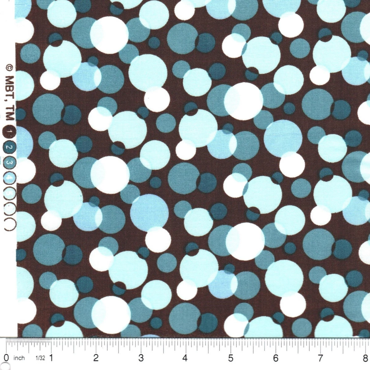 Teal And White Polka Dot Background