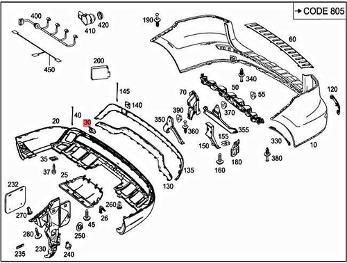 Genuine MERCEDES W166 GLE W166 M-CLASS Cover towing eye 1668851423 | eBay
