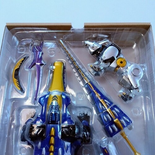 Power Rangers DX GAO HUNTER Blue Gaoranger Megazord Figure Toy BANDAI ...