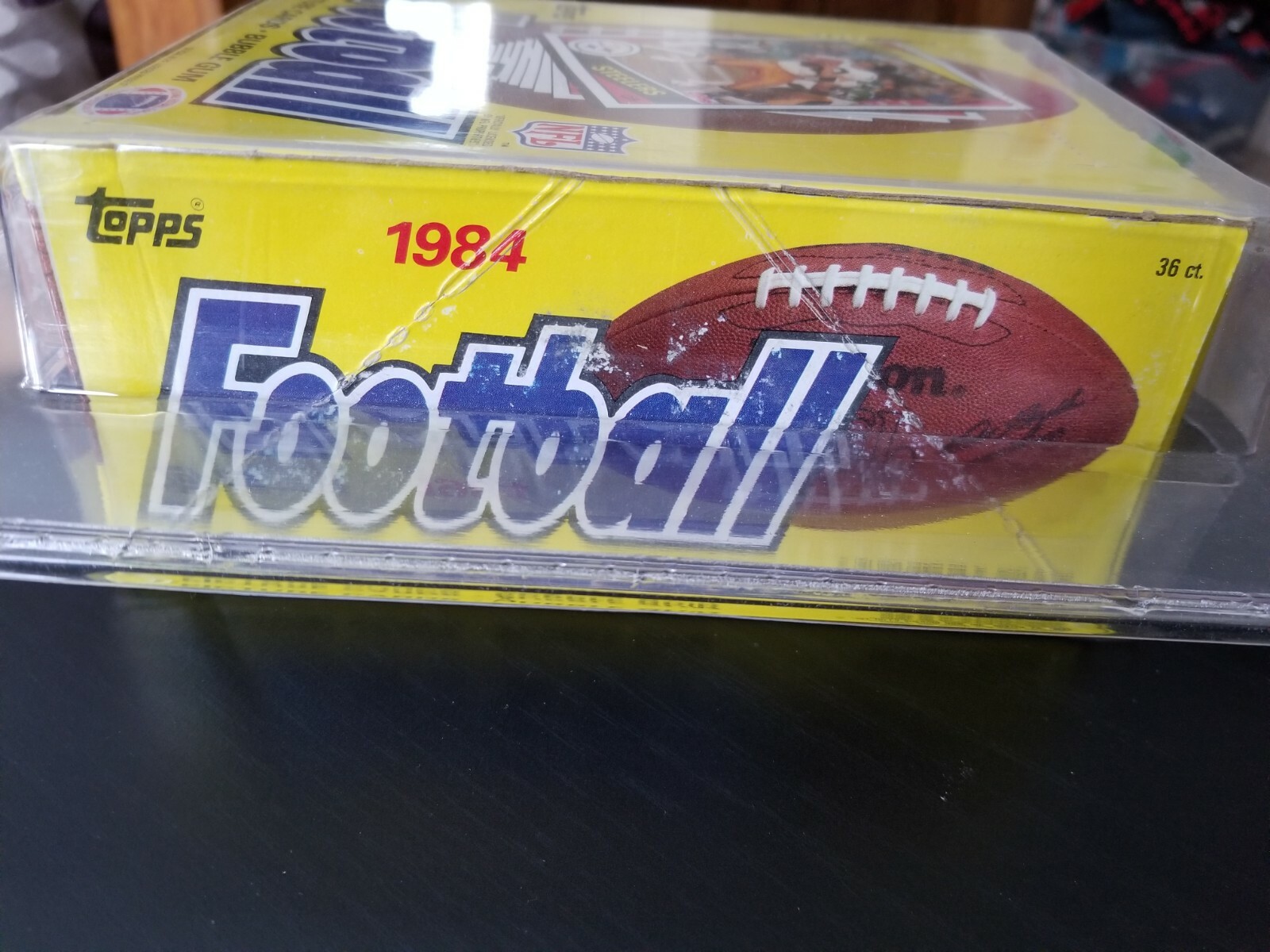 1984 Topps Football Box GAI 9.5 From a Sealed Case RARE Unopened New ...