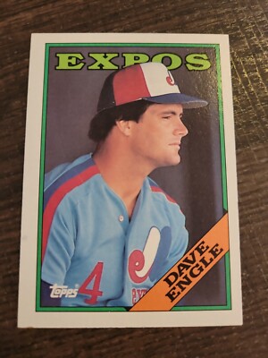 Dave Engle #196 1988 Topps Baseball Card | eBay