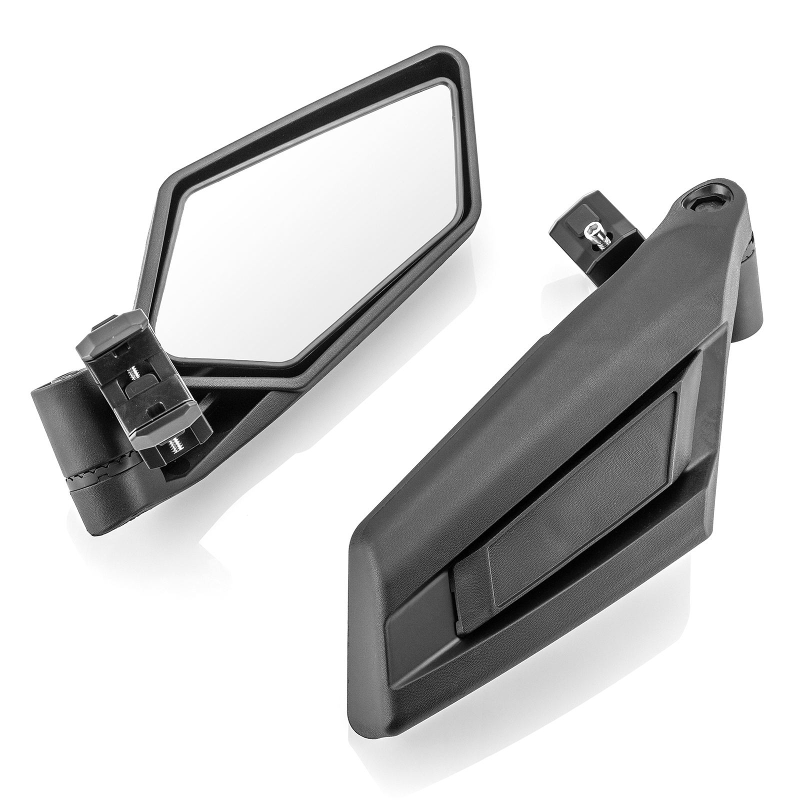 UTV Rear-View Shatter-proof Adjustable Side Mirrors For Can am Maverick ...