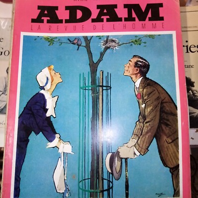 Adam la revue de l'homme avril mai 1957 HOF jean oberlé équitation ...