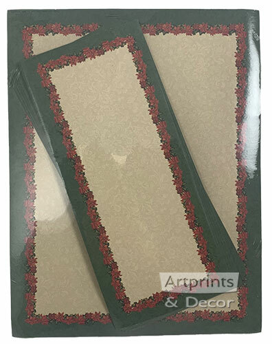 Holiday Christmas Stationery Printer Paper w envelopes Inkjet and Laser ...