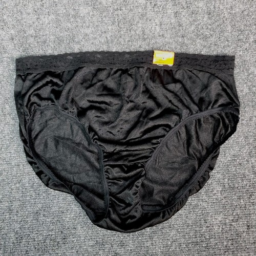 Vtg Sheer Panties Shiny Silky Nylon Gusset w Lace 7 Sissy Sexy Granny ...