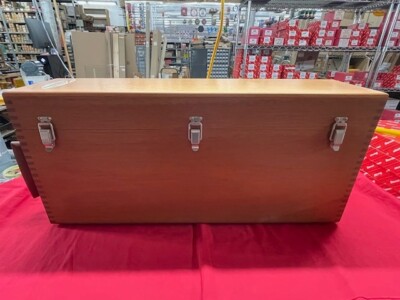 Brown & Sharpe 599-588-9918 Wood Case for 18" Vernier Height Gage ...