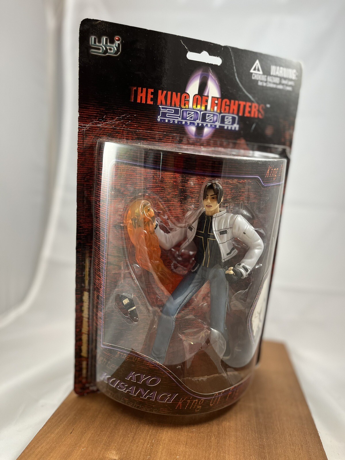 Kyo Kusanagi 2000 Blue Box Toys King of Fighters Action Figure NEW NOS ...