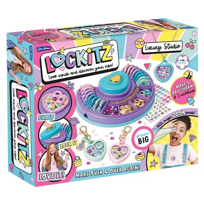 LOCKITZ Luxury Studio - DIY Fashion Jewelry Locket Maker Set for Kids ...