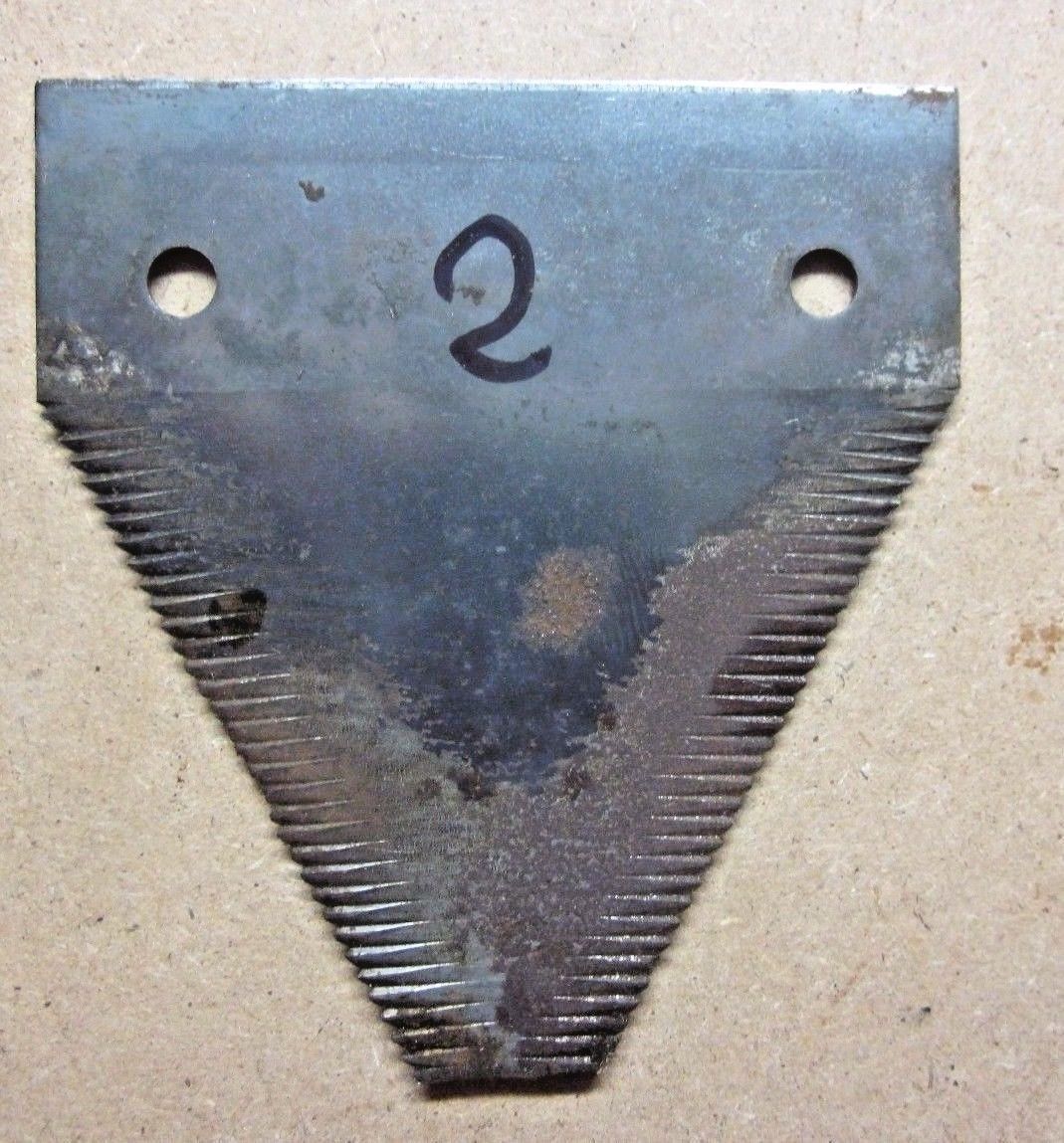 Serrated Triangular Blade Tractor Farm Yard Sickle Mower Cutting Part 1 ...